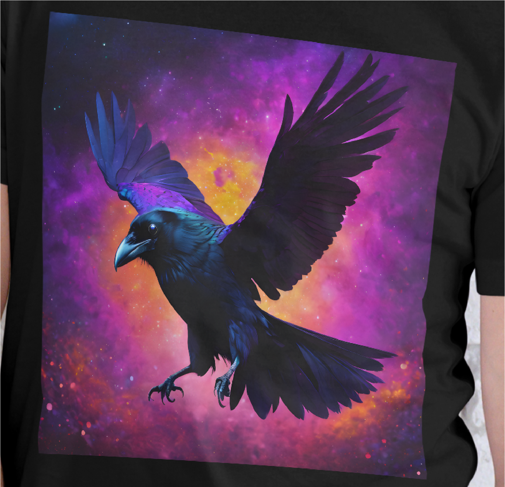 Cosmic Raven Tee – Ravenly